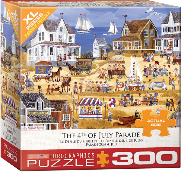 The 4th of July Parade 300 Piece Puzzle - Quick Ship