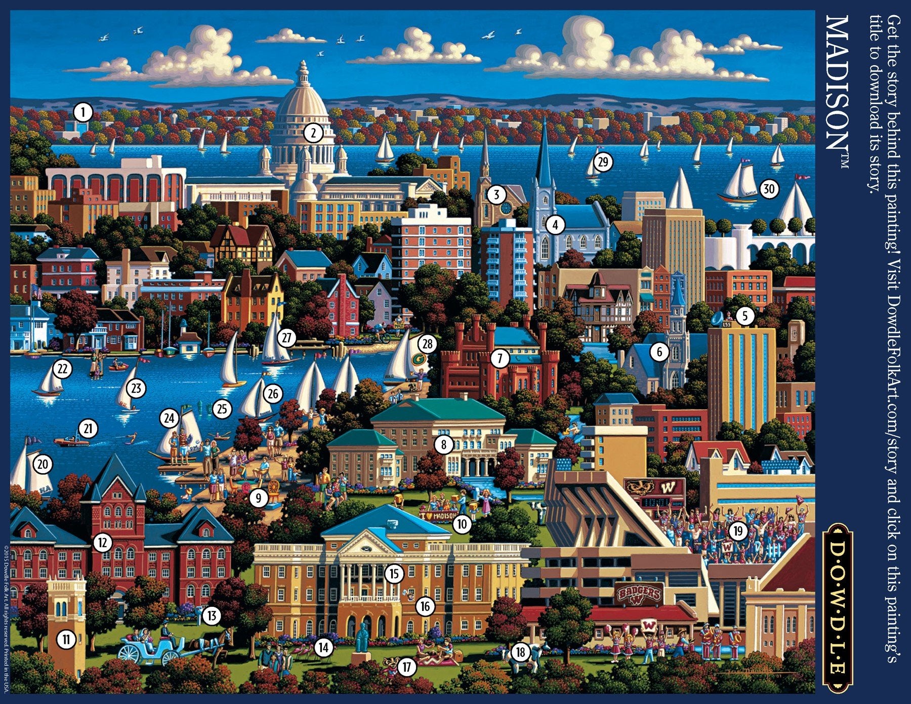 Madison 500 Piece Puzzle