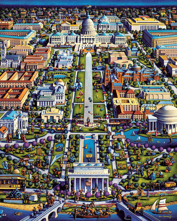Washington D.C. 1000 Piece Puzzle - Quick Ship