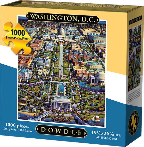 Washington D.C. 1000 Piece Puzzle - Quick Ship
