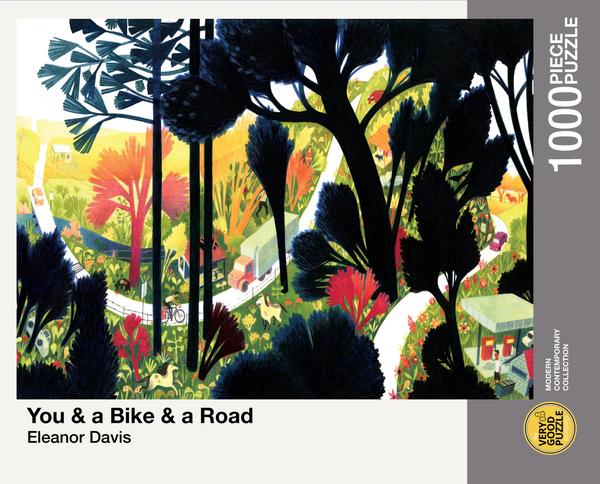 Eleanor Davis' You & a Bike & a Road 1000 Piece Jigsaw Puzzle - Quick
